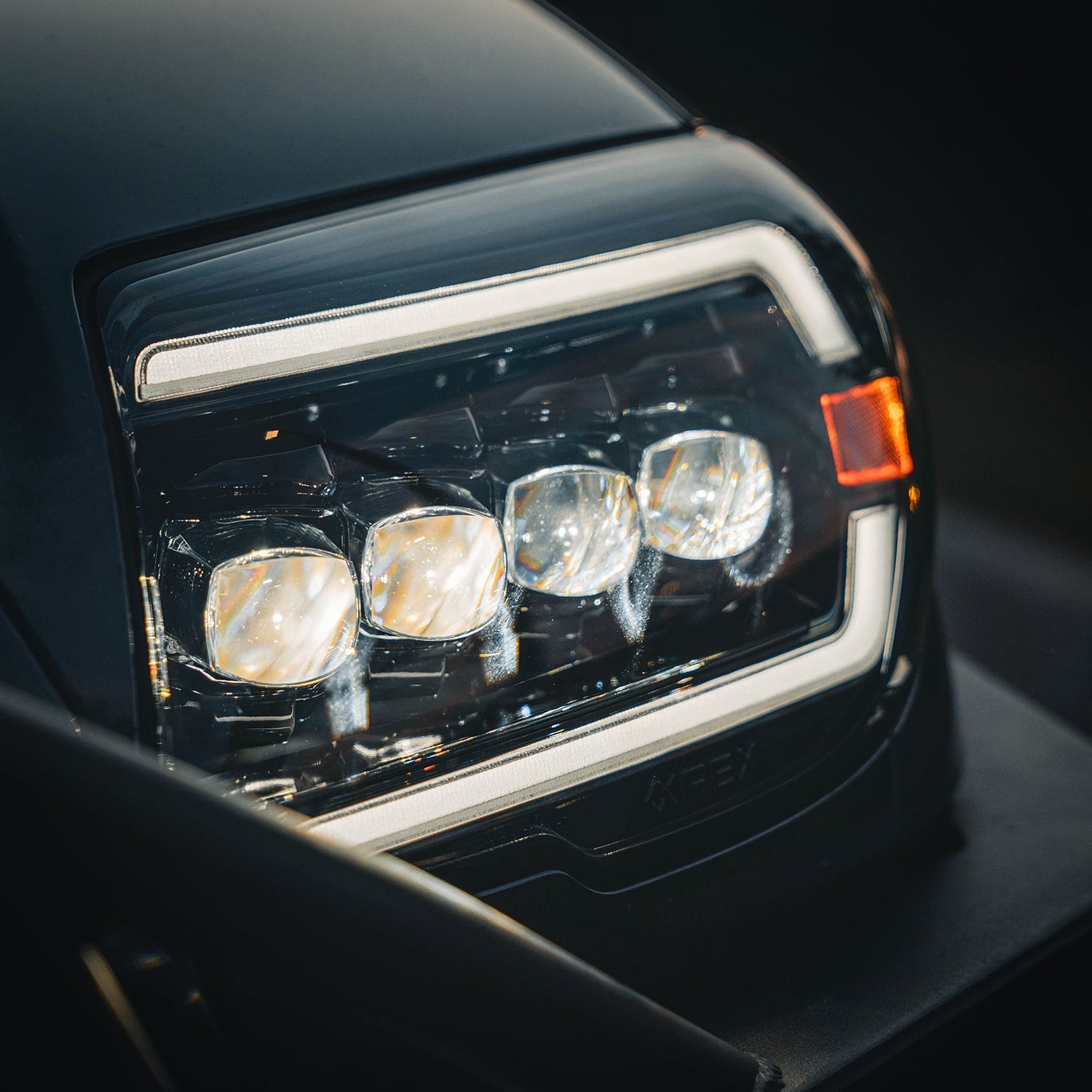 03-09 Toyota 4Runner NOVA-Series LED Projector Headlights Alpha-Black ...