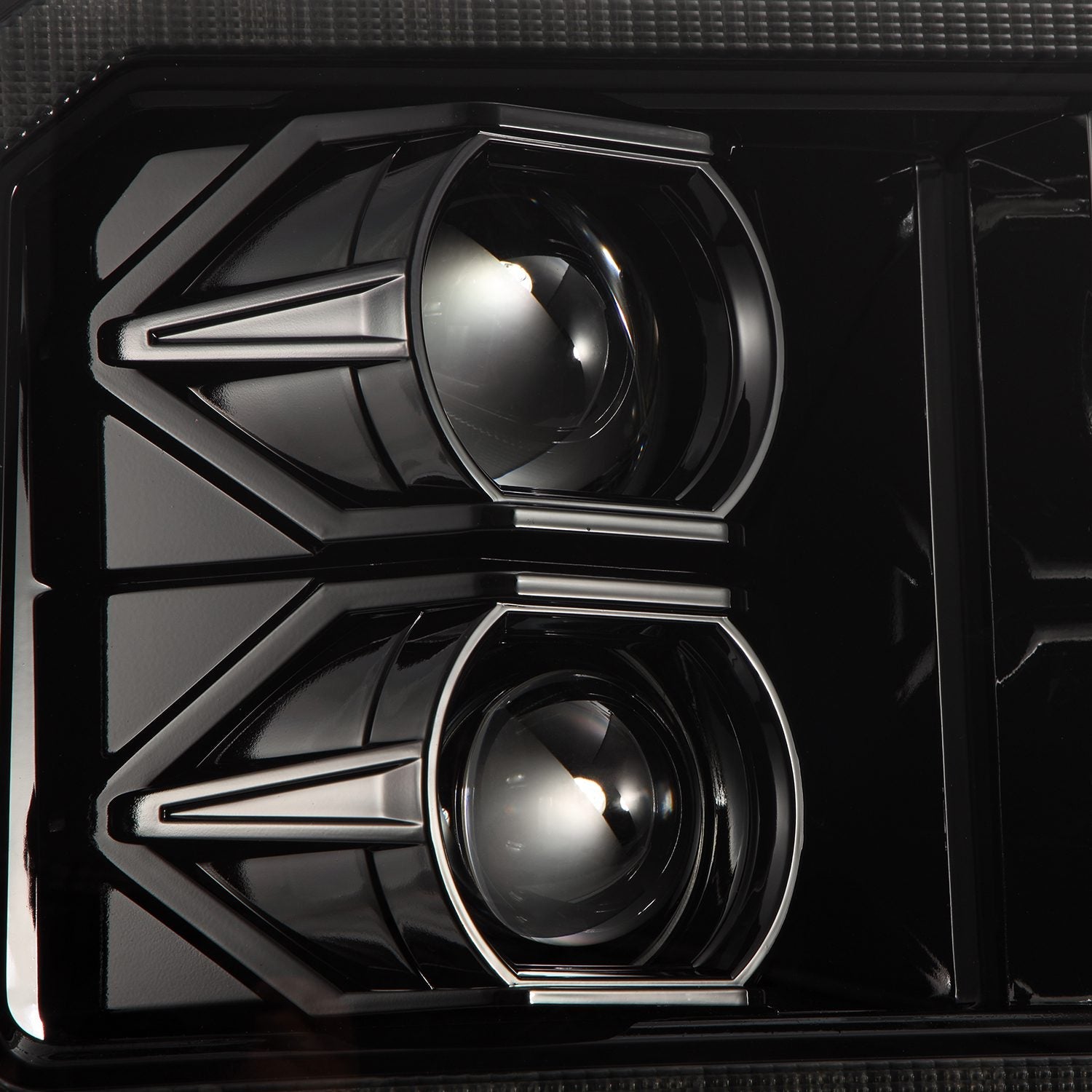 05-07 Ford Super Duty/Excursion LUXX-Series LED Projector Headlights ...