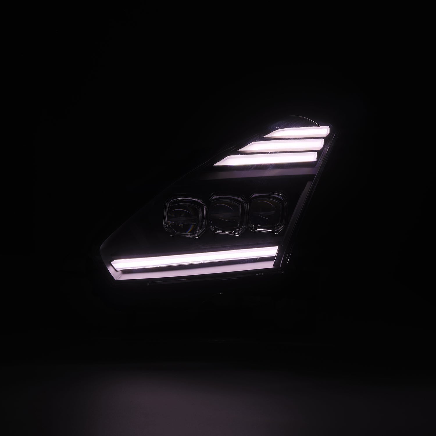09-25 Nissan GT-R NOVA-Series LED Projector Headlights Black | AlphaRex