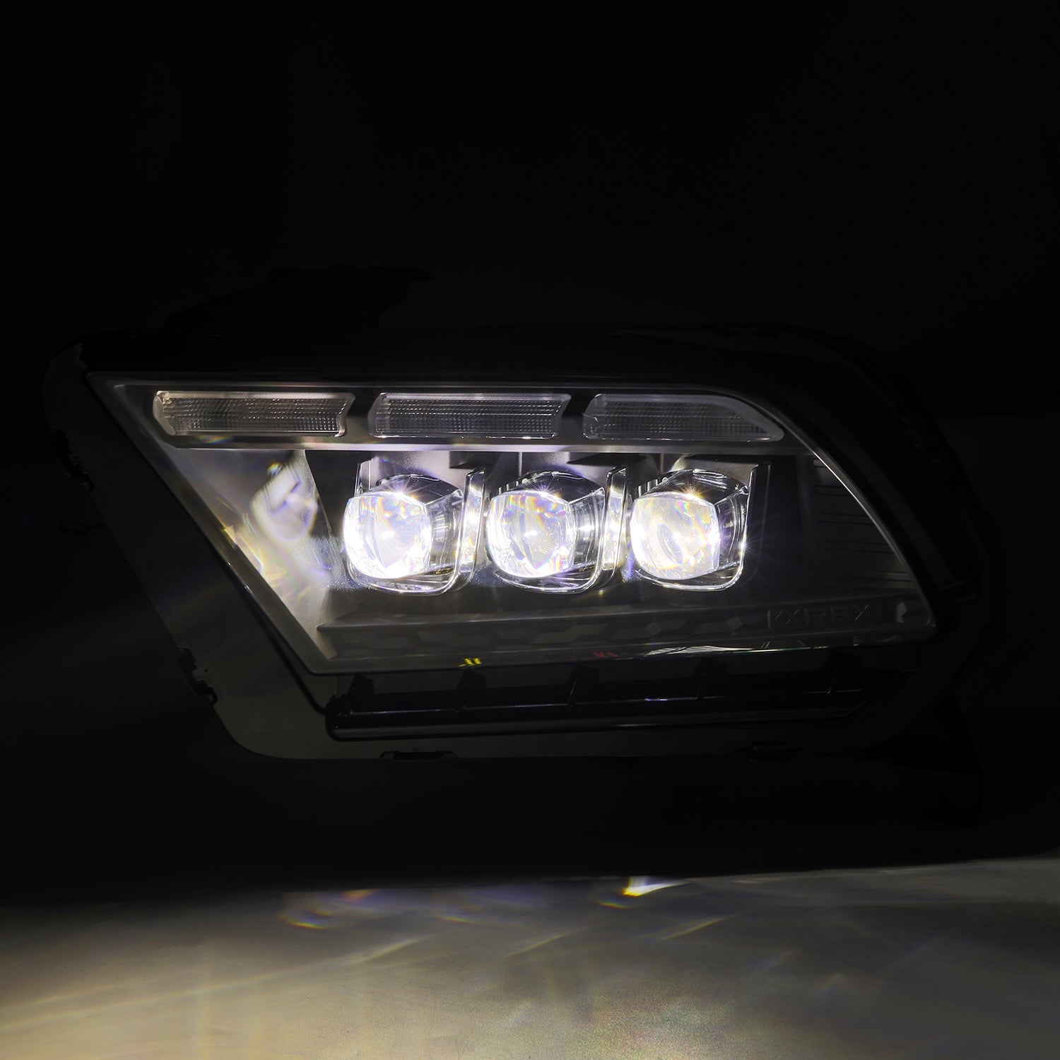 10-12 Ford Mustang MK II NOVA-Series LED Projector Headlights Alpha ...