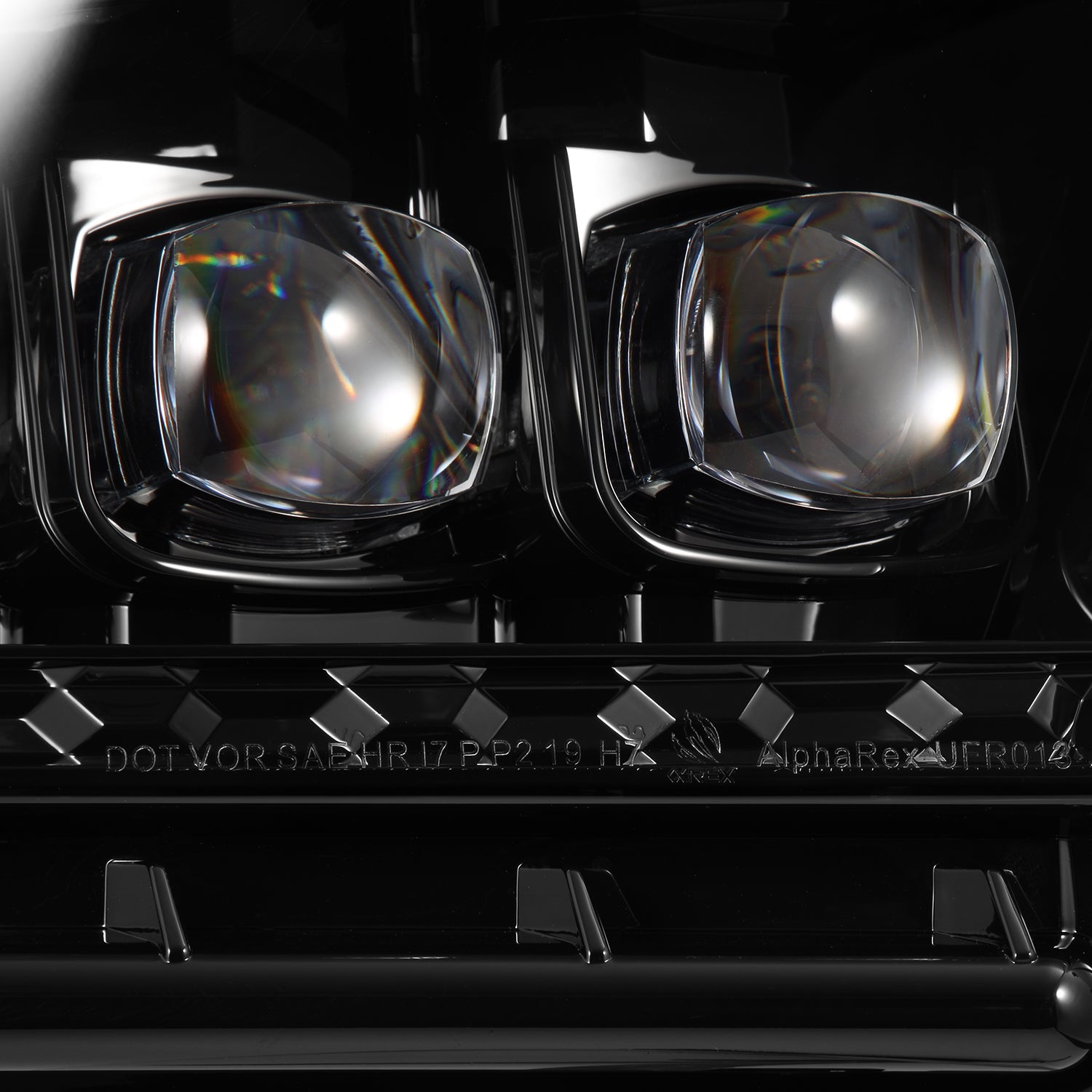 10-12 Ford Mustang MK II NOVA-Series LED Projector Headlights Alpha ...