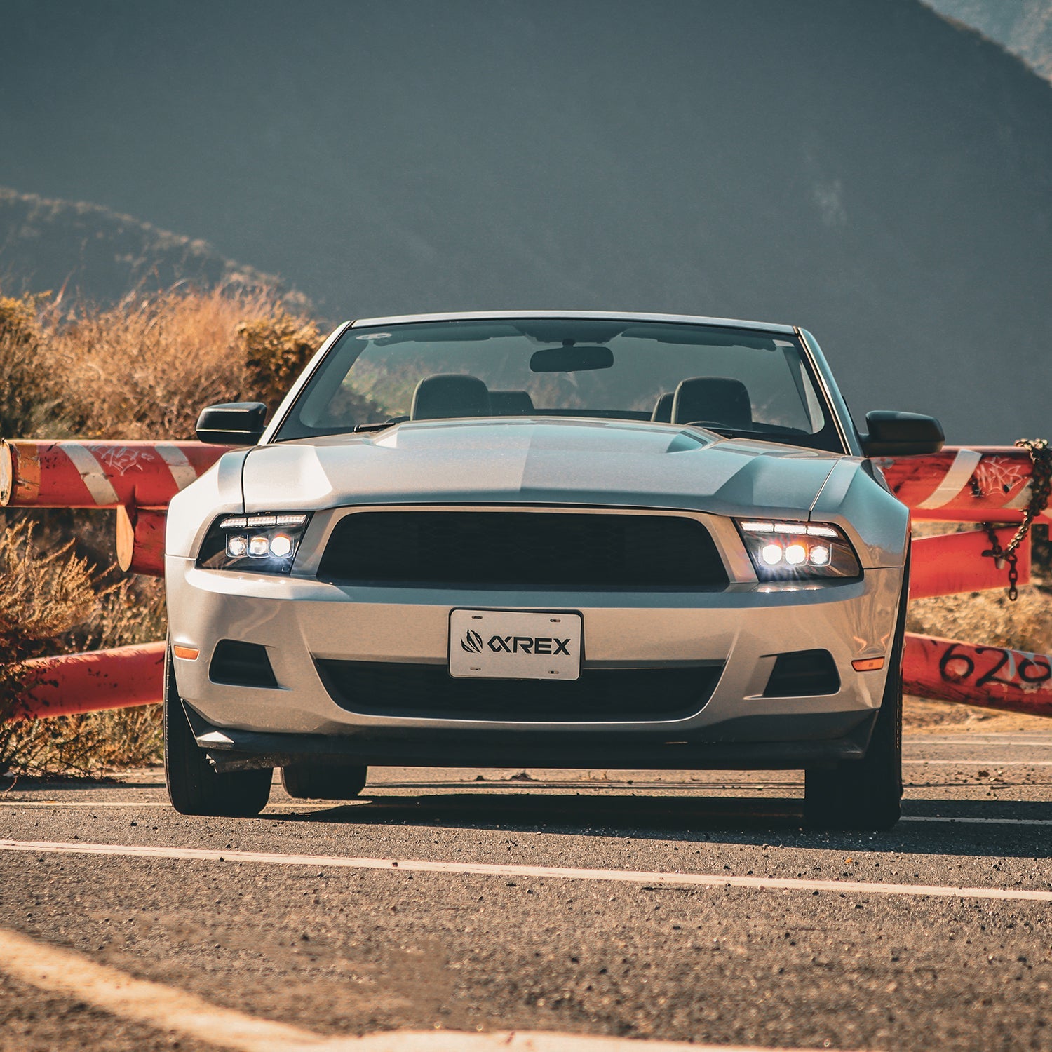 10-12 Ford Mustang MK II NOVA-Series LED Projector Headlights Alpha ...