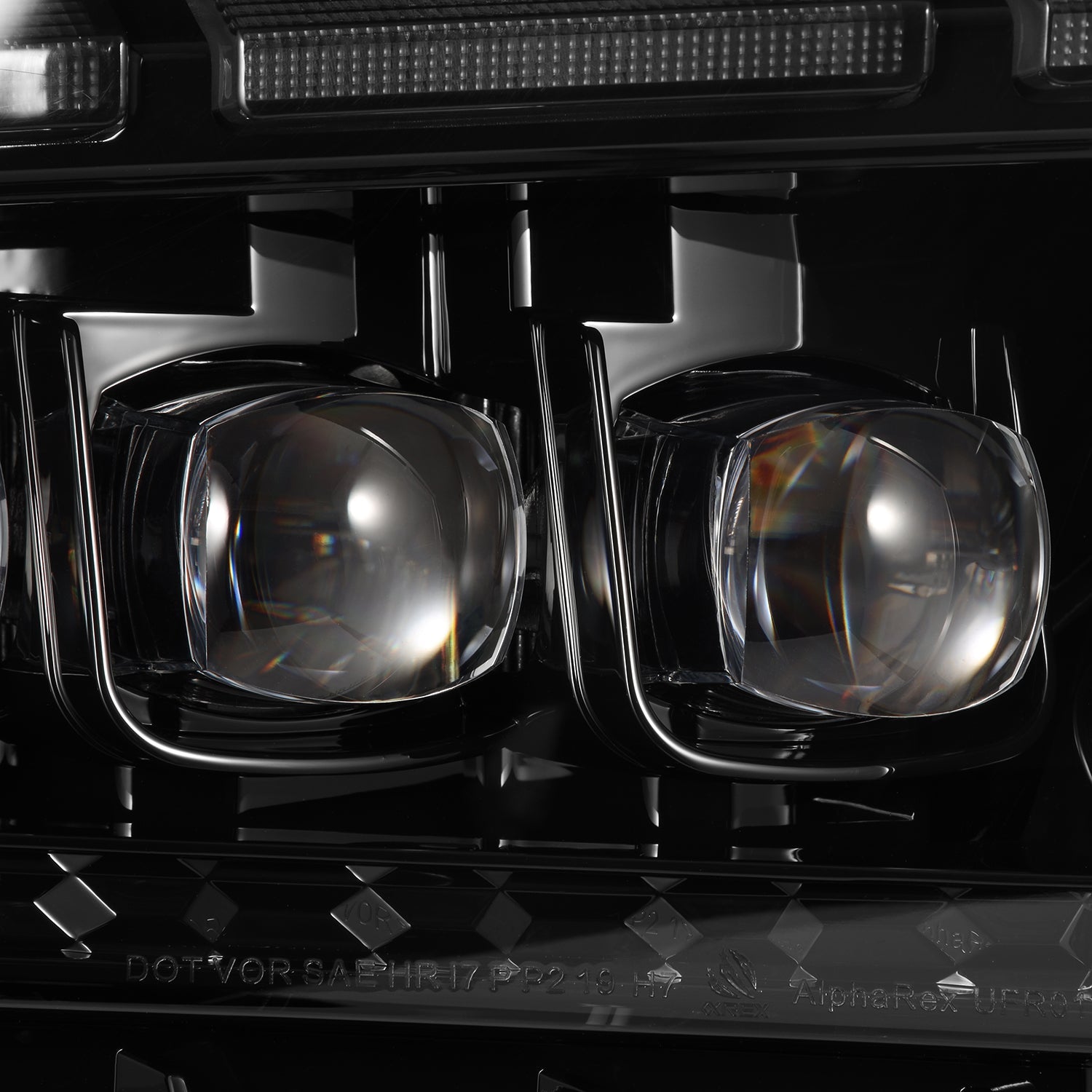 10-12 Ford Mustang MK II NOVA-Series LED Projector Headlights Alpha ...