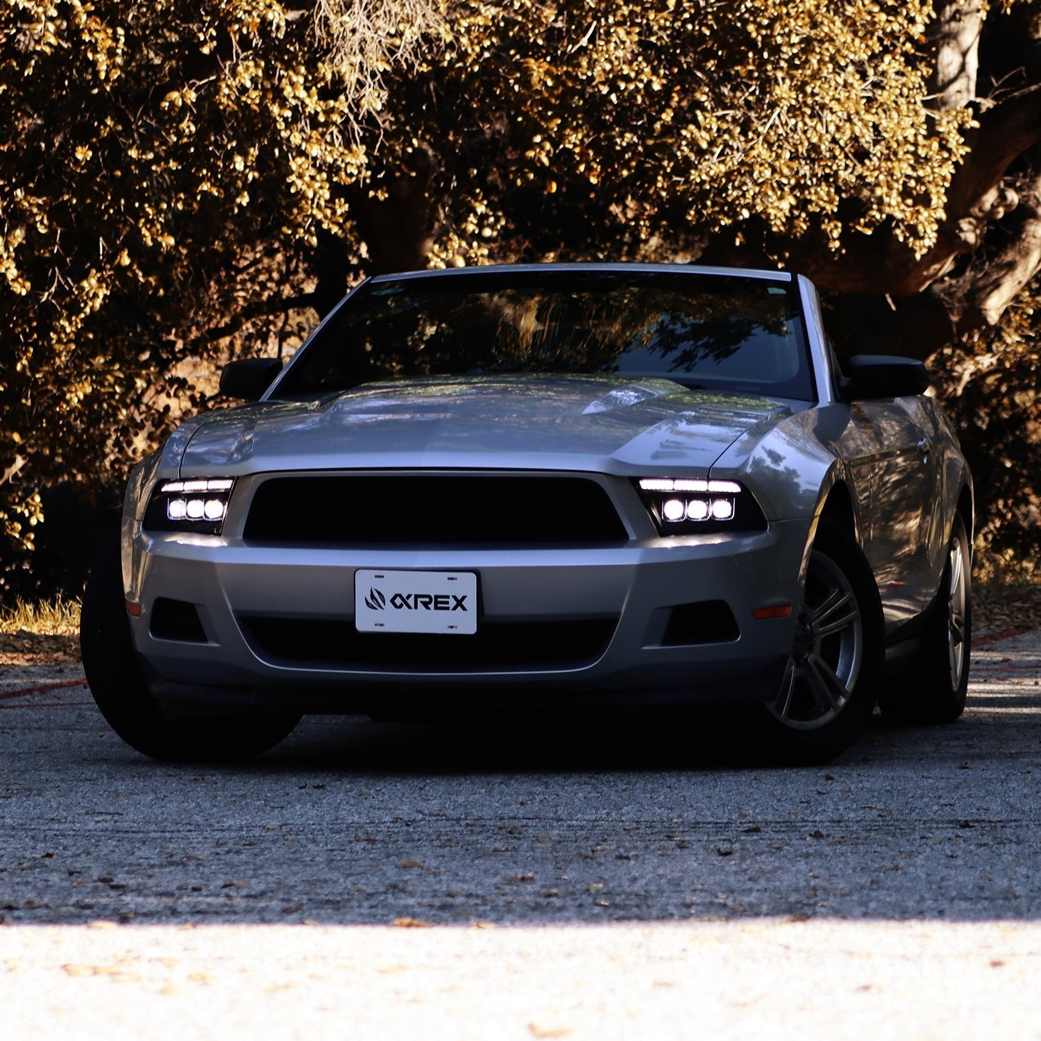 10-12 Ford Mustang MK II NOVA-Series LED Projector Headlights Alpha ...
