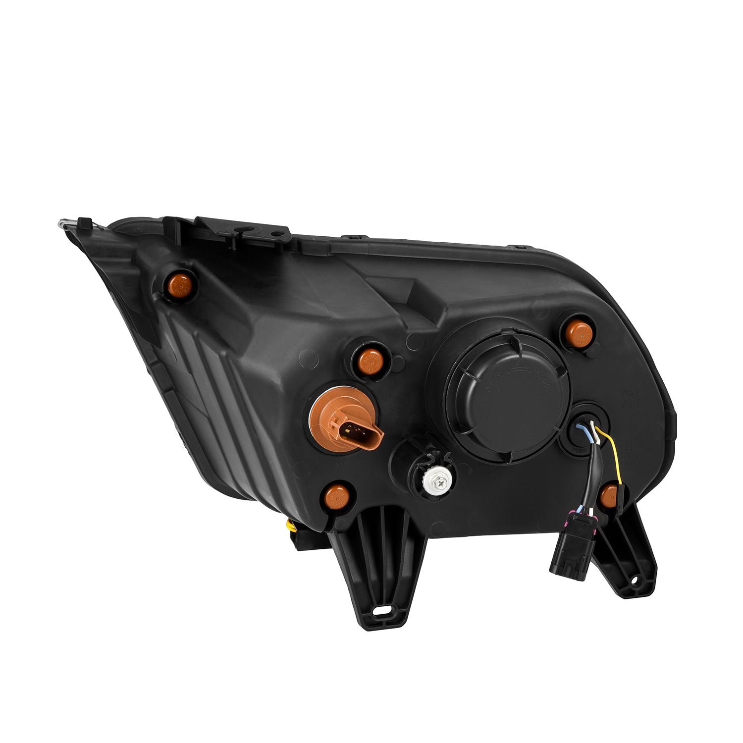 10-12 Ford Mustang MK II NOVA-Series LED Projector Headlights Black ...