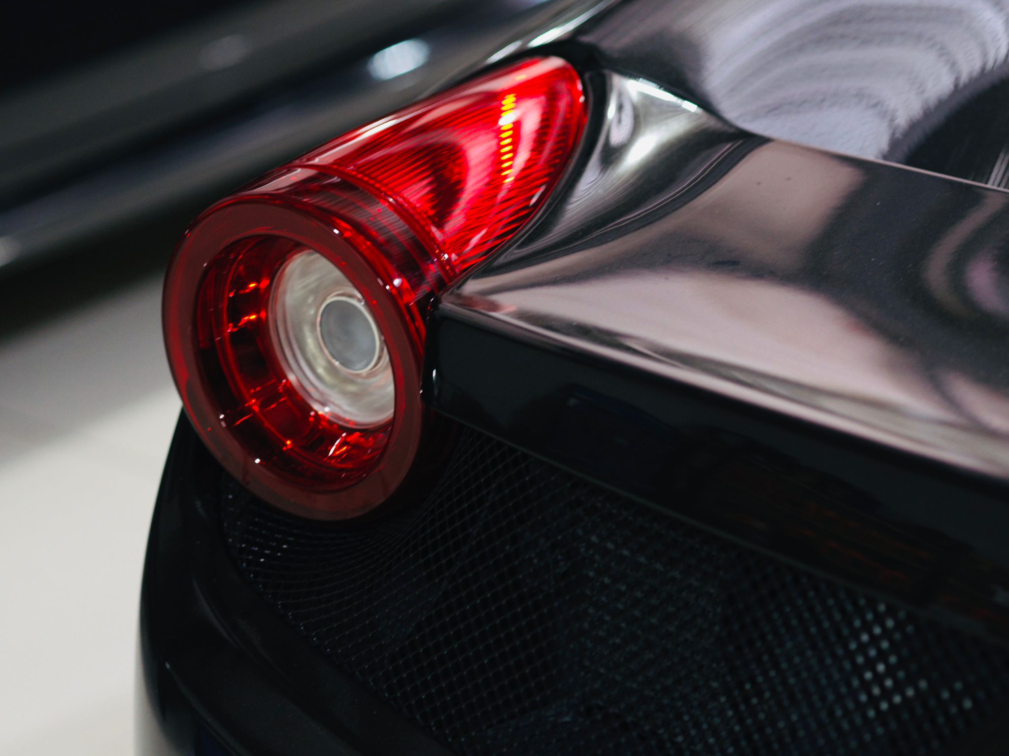 10-15 Ferrari 458 NOVA-Series Prismatic LED Tail Lights Red Clear ...
