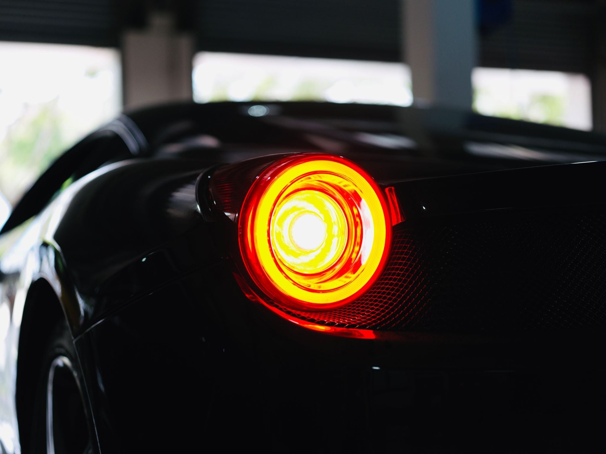 10-15 Ferrari 458 NOVA-Series Prismatic LED Tail Lights Smoke | AlphaRex