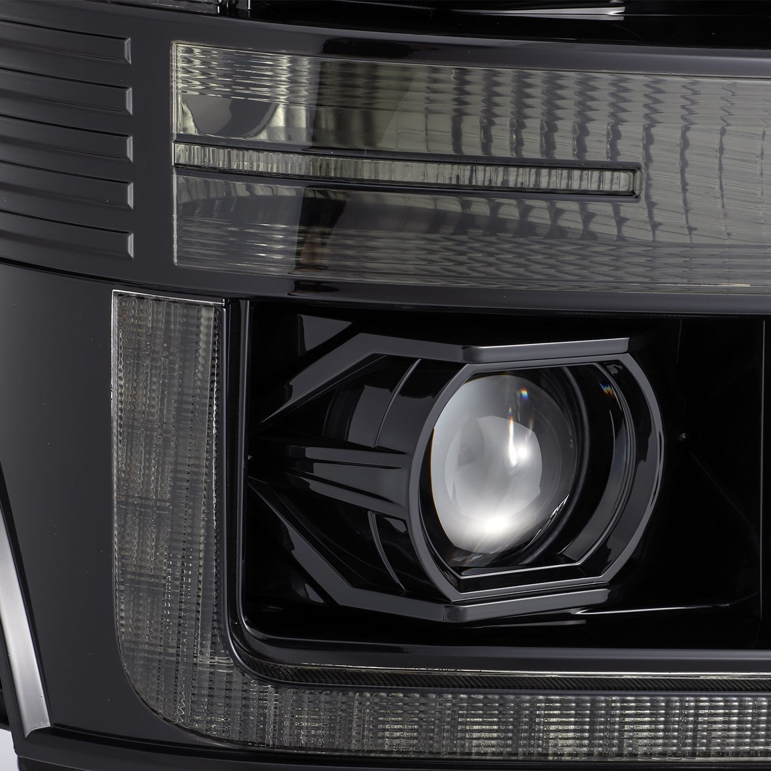 11-16 Ford Super Duty PRO-Series Halogen Projector Headlights Alpha ...