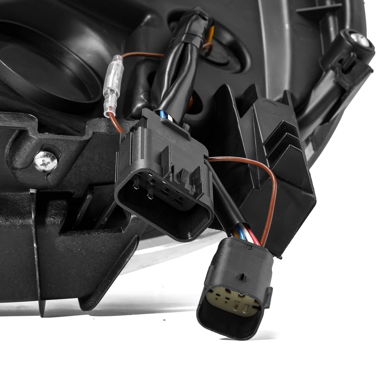14-18 GMC Sierra LUXX-Series LED Projector Headlights Alpha-Black ...