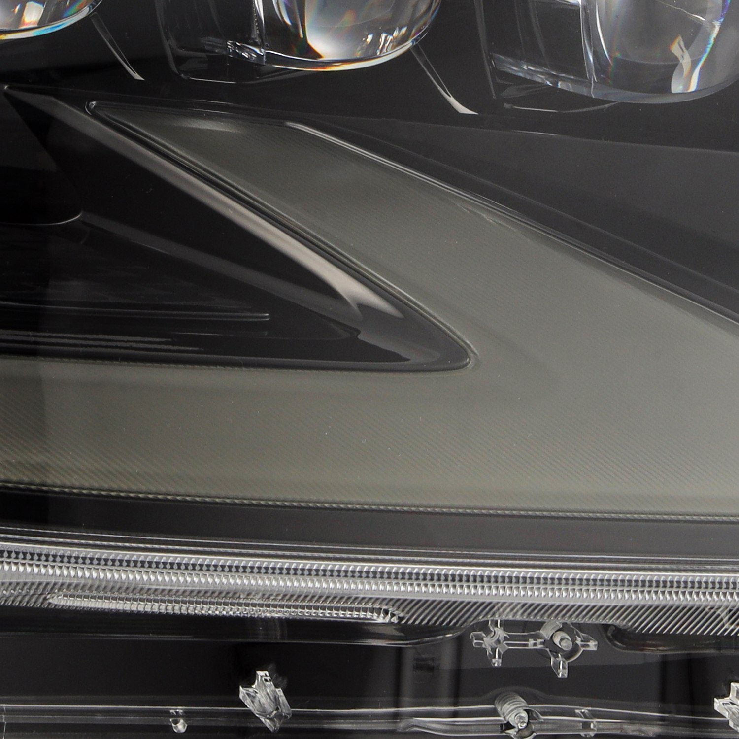 14-23 Lexus GX 460 NOVA-Series LED Projector Headlights Alpha-Black ...