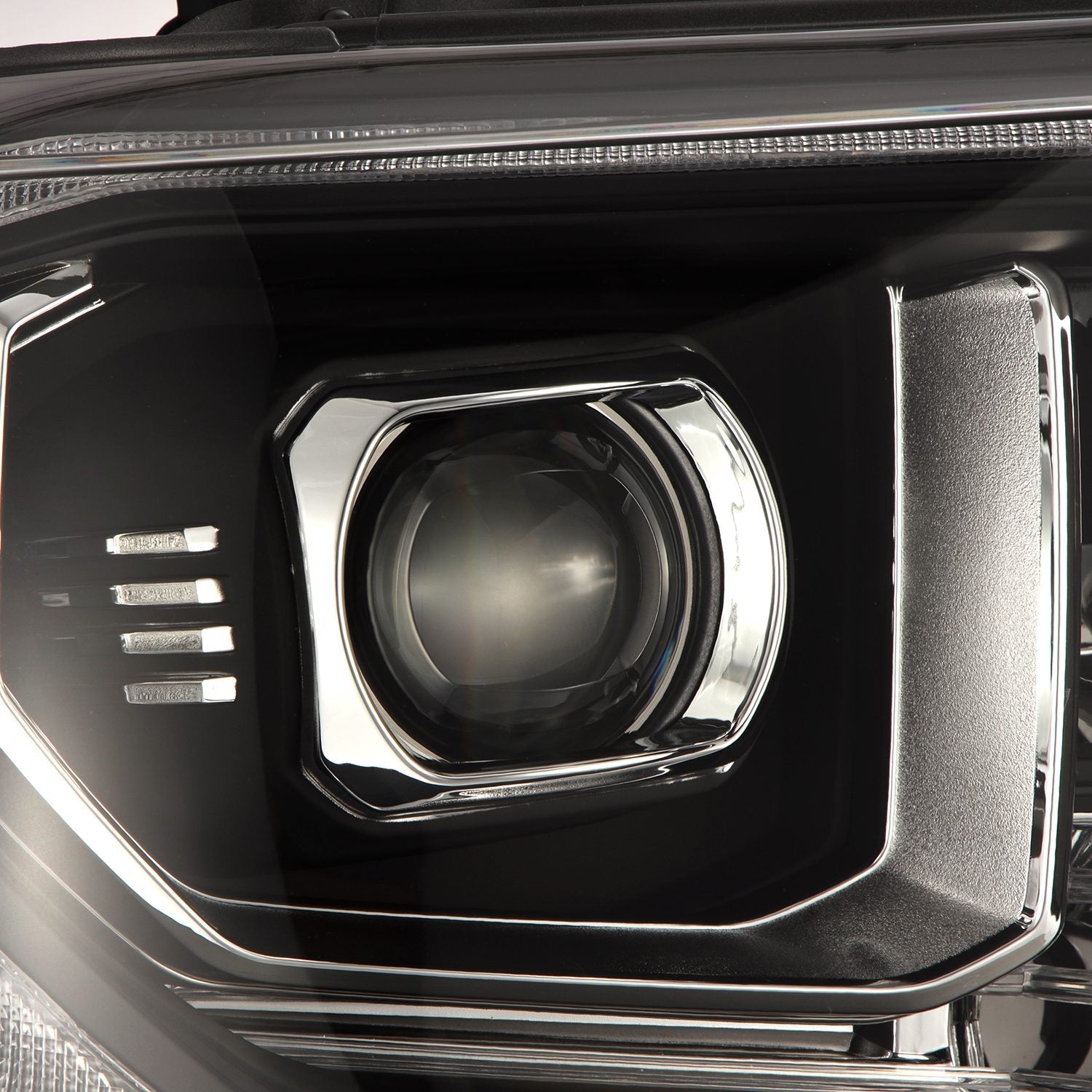 14-21 Toyota Tundra MK II LUXX-Series LED Projector Headlights Black ...