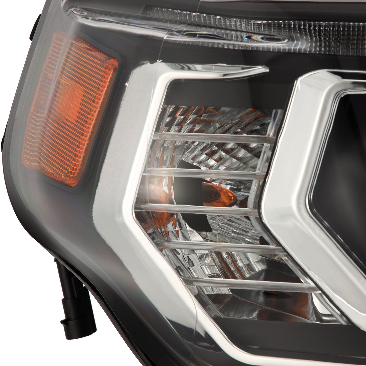 14-23 Toyota 4Runner MK II LUXX-Series LED Projector Headlights Black ...