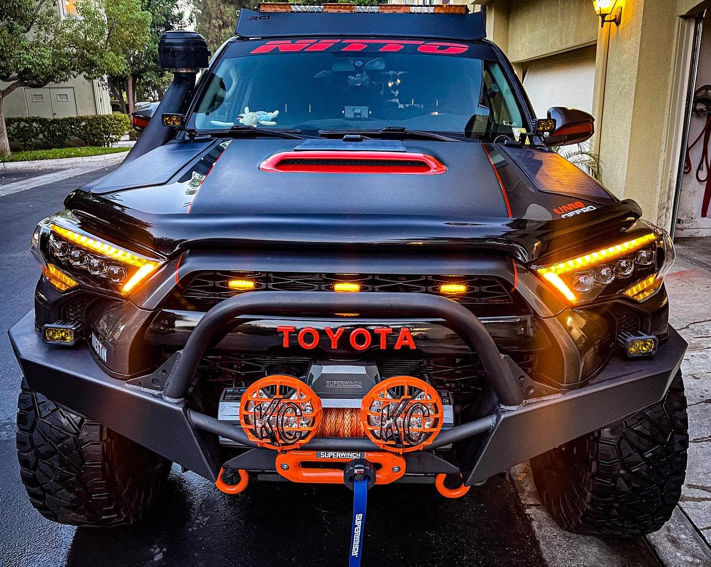 14-23 Toyota 4Runner MK II NOVA-Series LED Projector Headlights Alpha ...