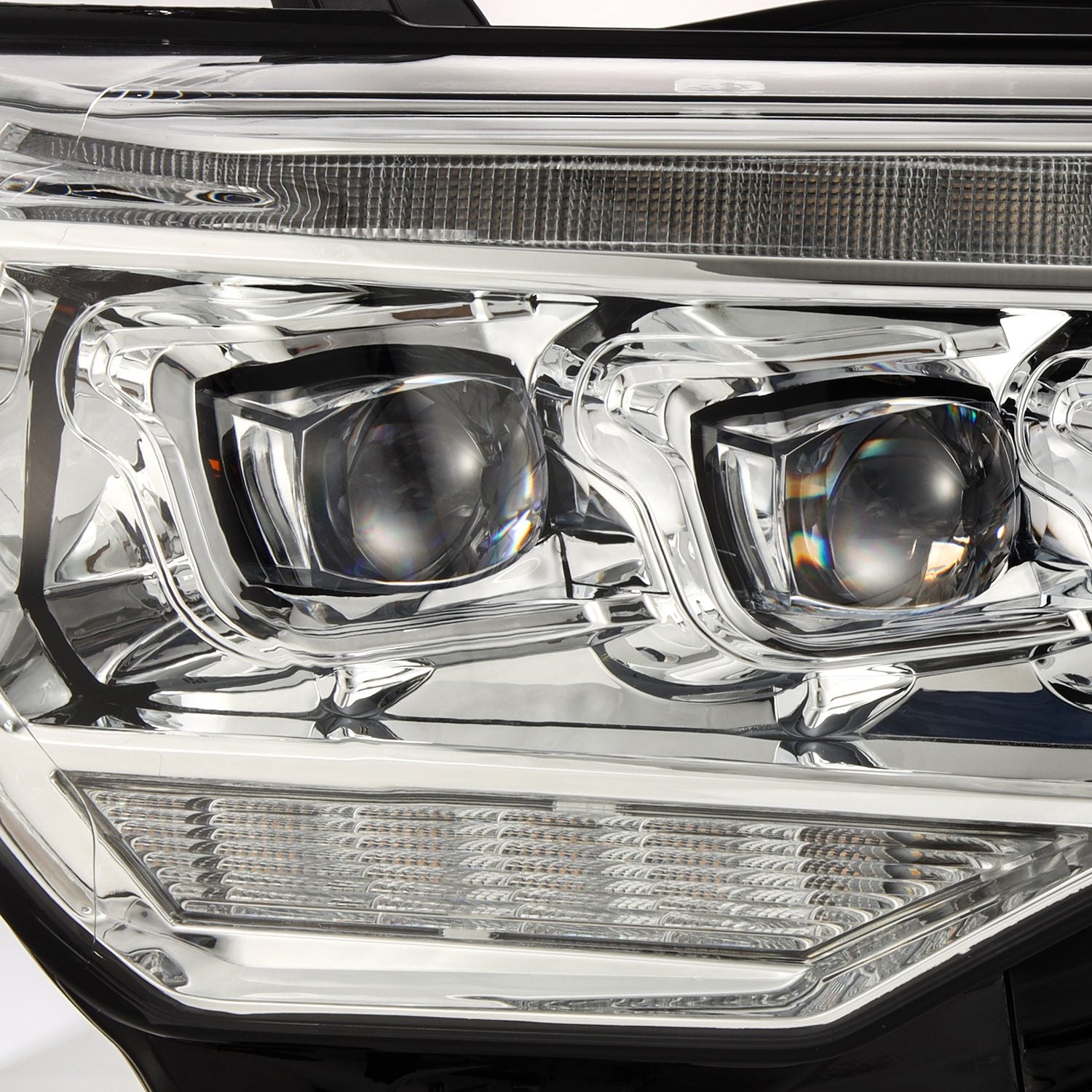14-23 Toyota 4Runner MK II NOVA-Series LED Projector Headlights Chrome ...