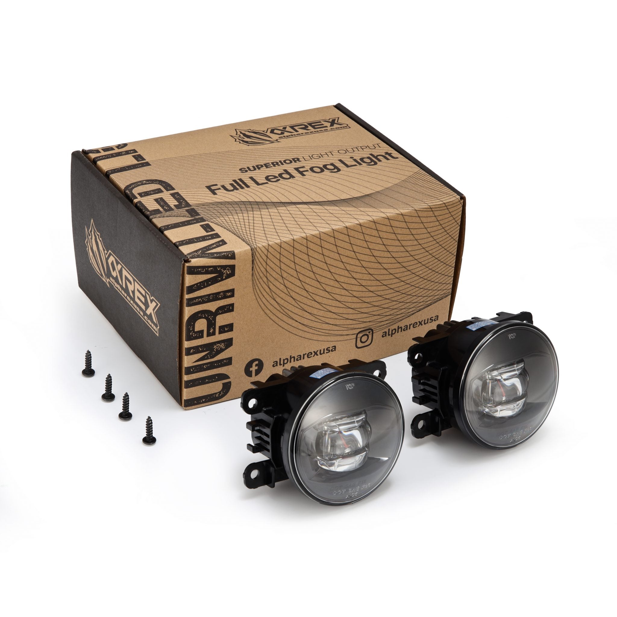 15-17 Ford Mustang DoubleTap Dual Color LED Projector Fog Lights – AlphaRex