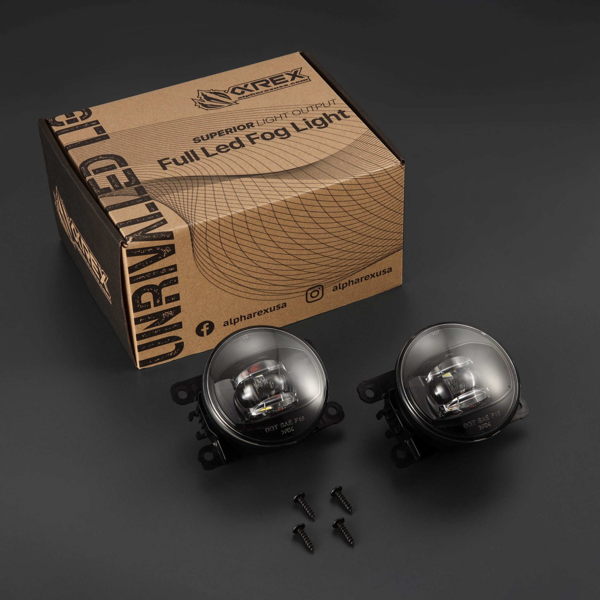 15-17 Ford Mustang DoubleTap Dual Color LED Projector Fog Lights – AlphaRex