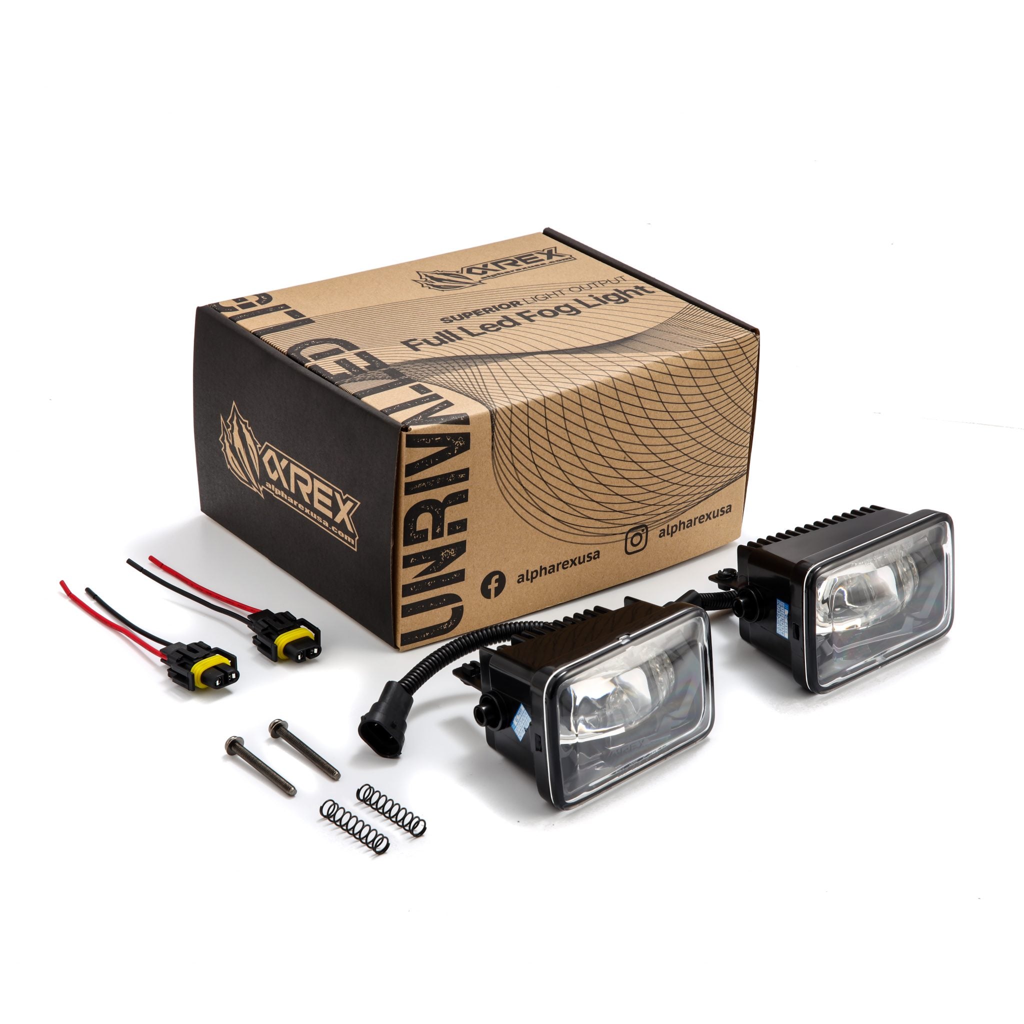 15-20 Ford F150/17-22 Super Duty DoubleTap Dual Color LED Projector Fog ...