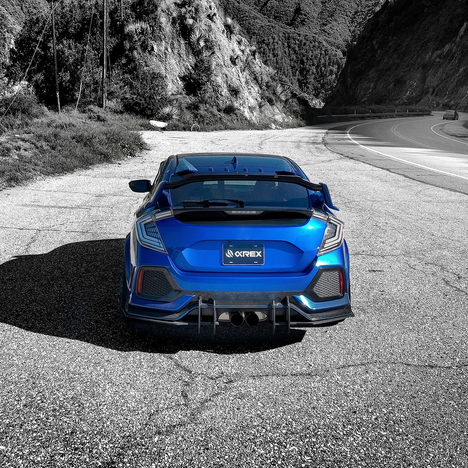 16-21 Honda Civic Hatchback NOVA-Series Prismatic LED Tail Lights Clear ...