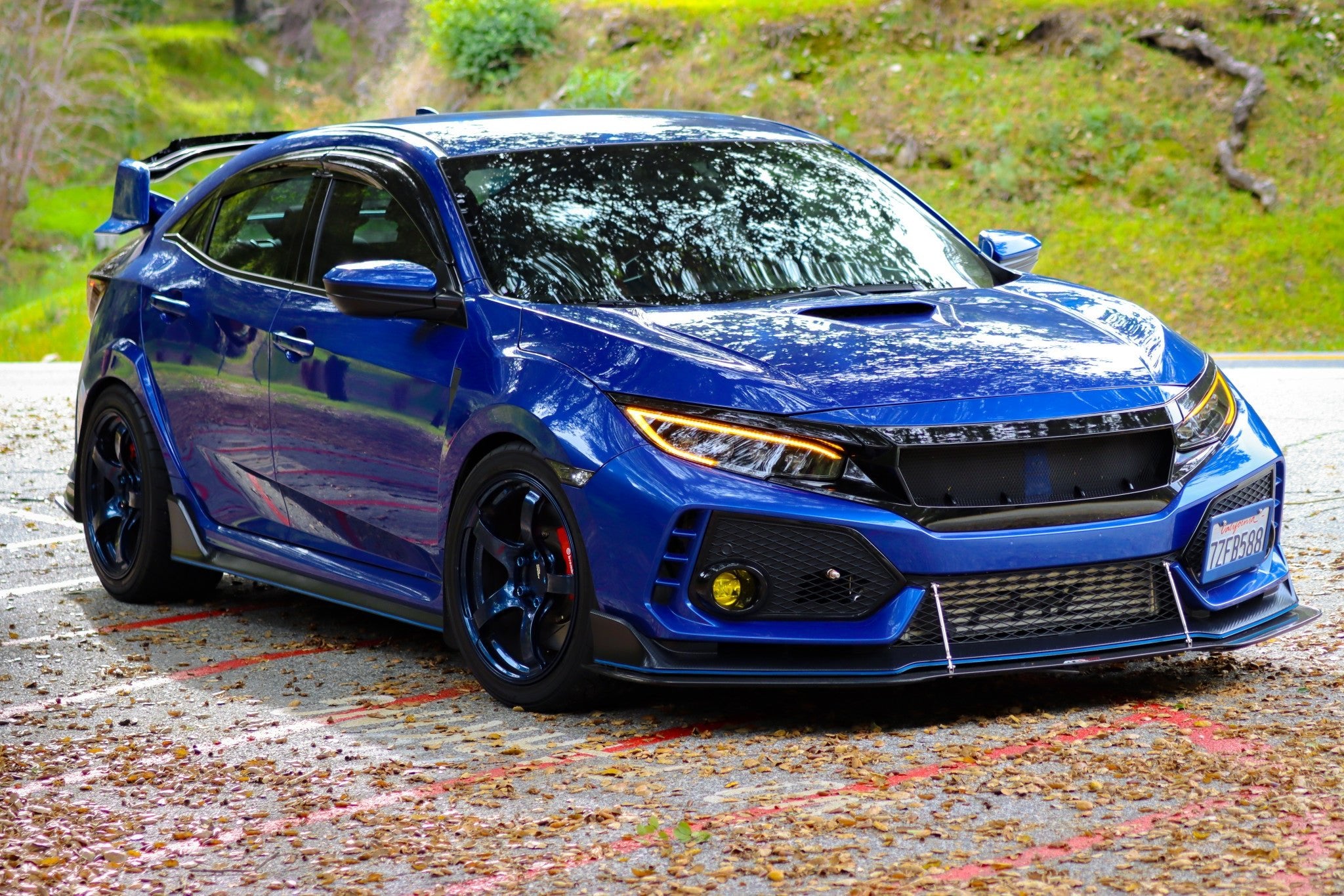 16-21 Honda Civic NOVA-Series LED Projector Headlights Alpha-Black ...