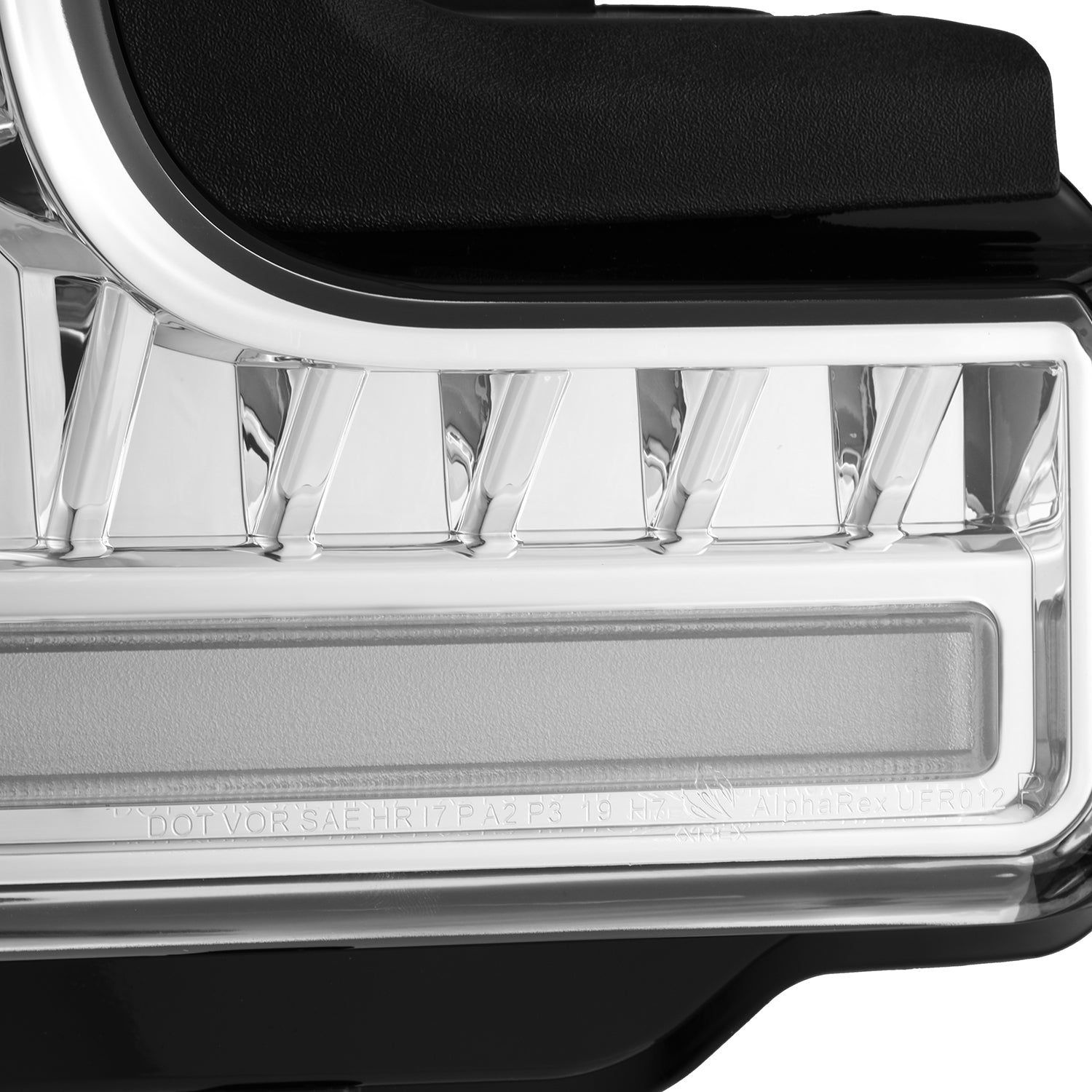 17-19 Ford Super Duty MKII LUXX-Series LED Projector Headlights Chrome ...