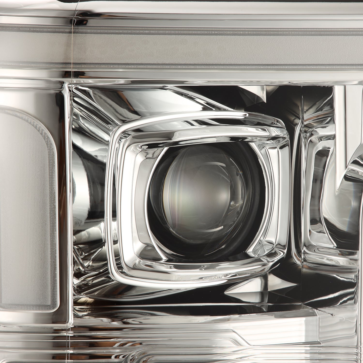 17-19 Ford Super Duty MKII LUXX-Series LED Projector Headlights Chrome ...
