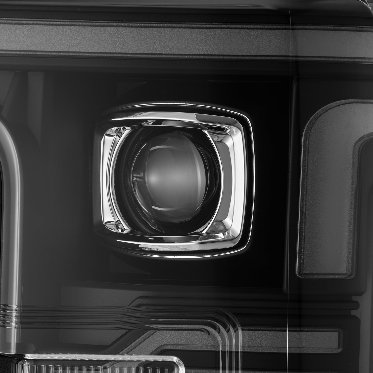 17-19 Ford Super Duty MKII PRO-Series Halogen Projector Headlights ...