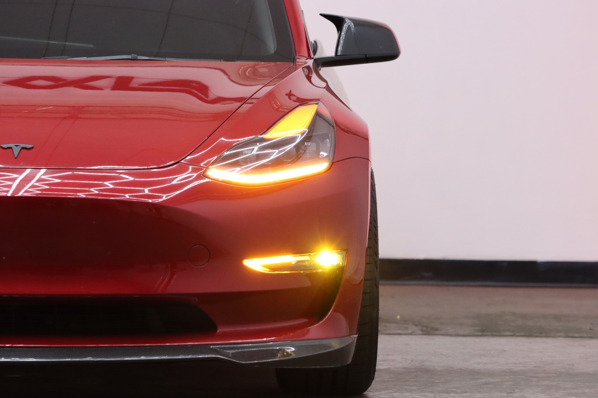 17 23 Tesla Model 3 20 24 Model Y DoubleTap Dual Color LED Projector Fog Lights