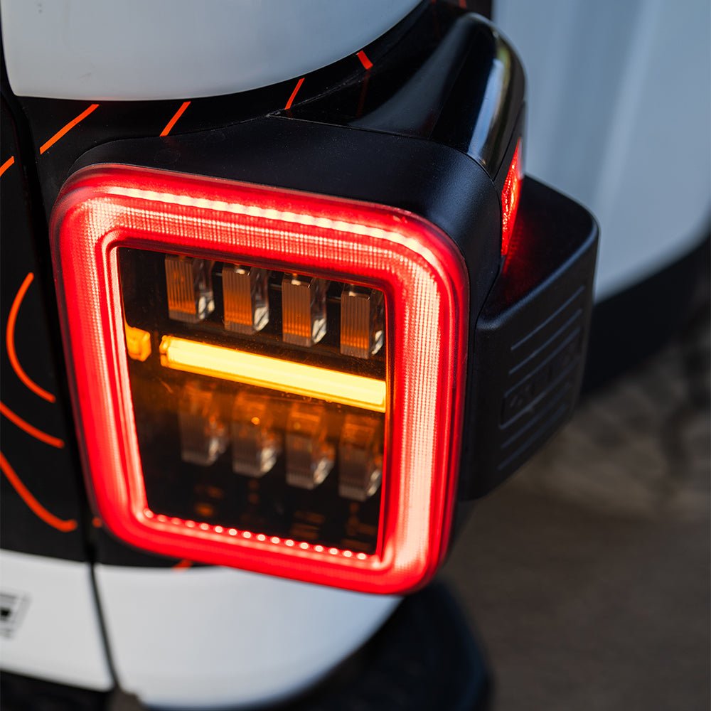 19-24 Jeep Gladiator JT NOVA-Series Prismatic LED Tail Lights Alpha ...