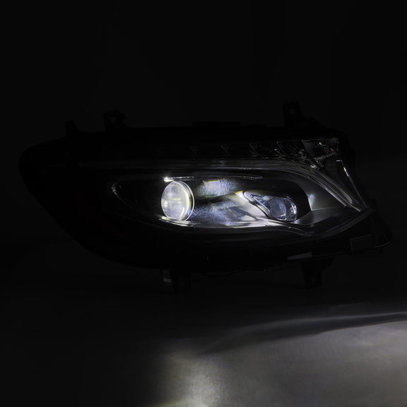 19-24 Mercedes-Benz Sprinter LUXX-Series LED Projector Headlights Black ...