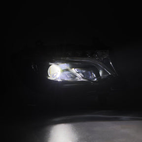 19-24 Mercedes-Benz Sprinter LUXX-Series LED Projector Headlights Black ...