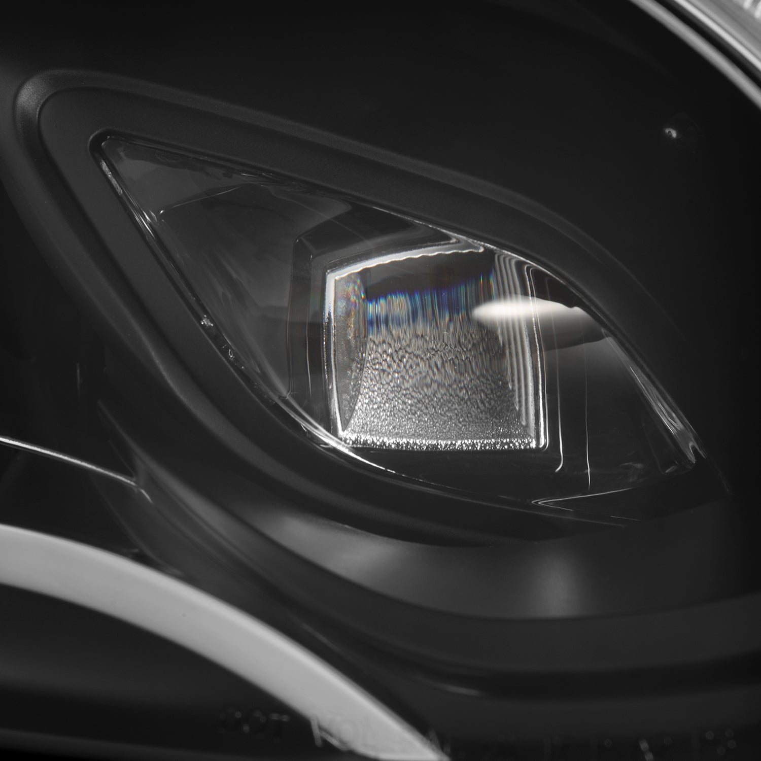 19-24 Mercedes-Benz Sprinter LUXX-Series LED Projector Headlights Black ...