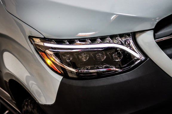 19-24 Mercedes-Benz Sprinter NOVA-Series LED Projector Headlights Black ...