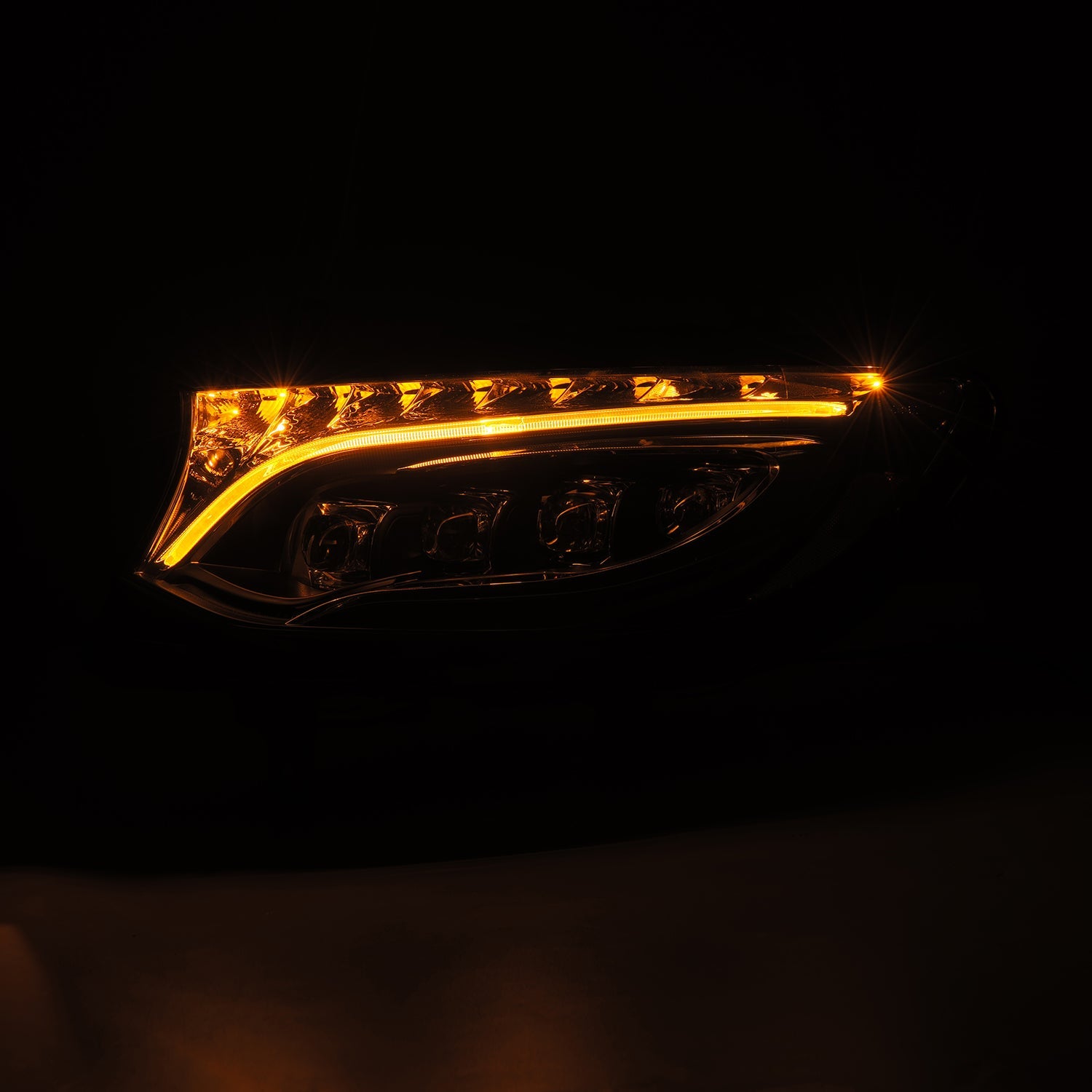 19-24 Mercedes-Benz Sprinter NOVA-Series LED Projector Headlights Black ...