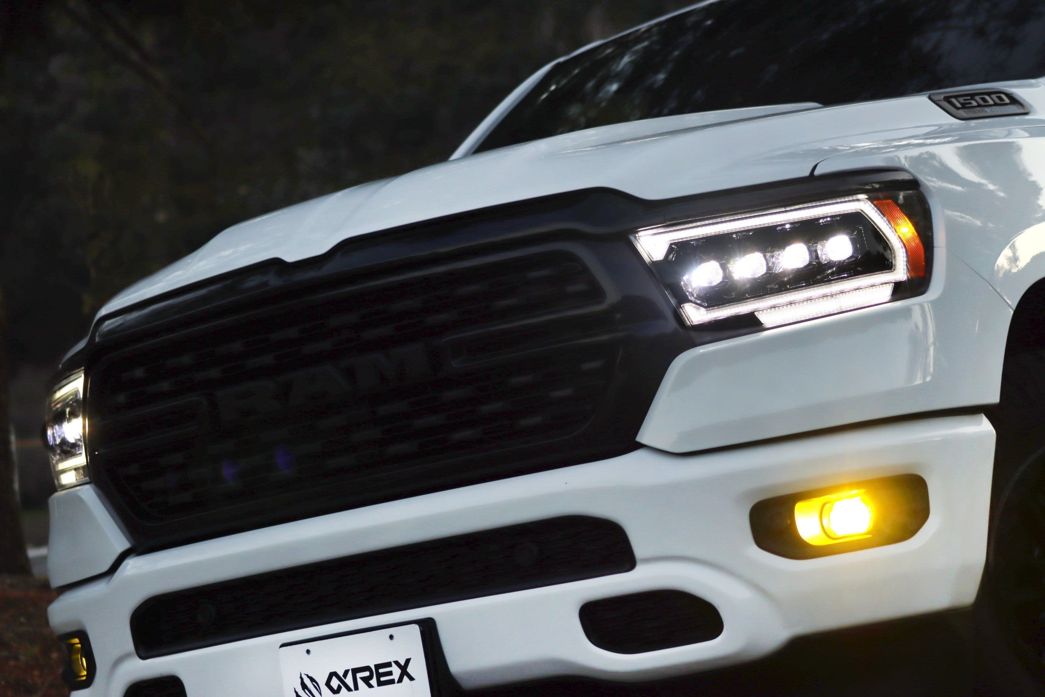 19-24 Ram 1500 (MK II 2500 Style) NOVA-Series LED Projector Headlights ...