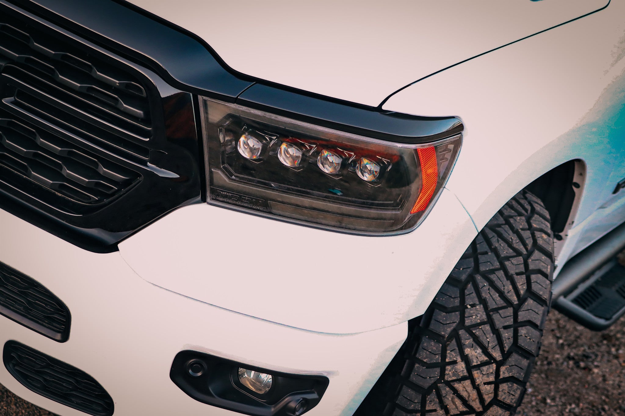 19-24 Ram 1500 (MK II 2500 Style) NOVA-Series LED Projector Headlights ...