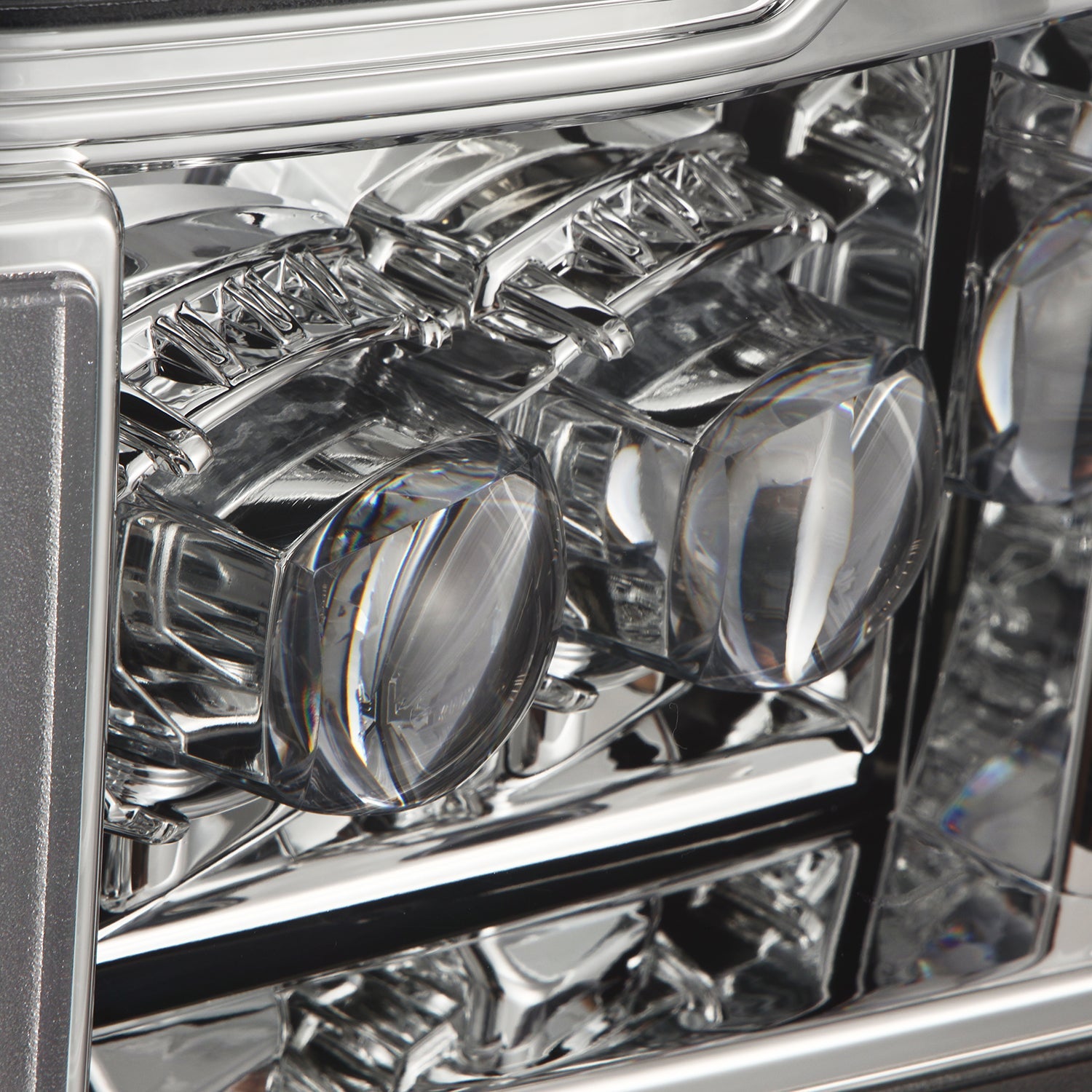 20-22 Ford Super Duty NOVA-Series LED Projector Headlights Chrome ...