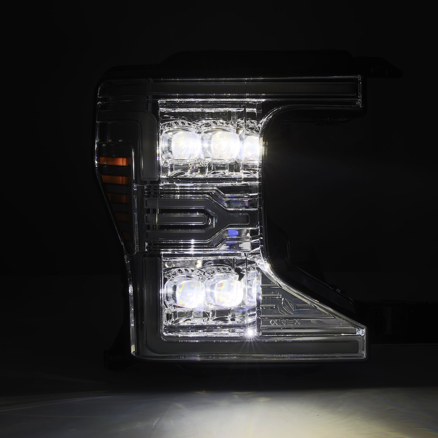20-22 Ford Super Duty NOVA-Series LED Projector Headlights Chrome ...