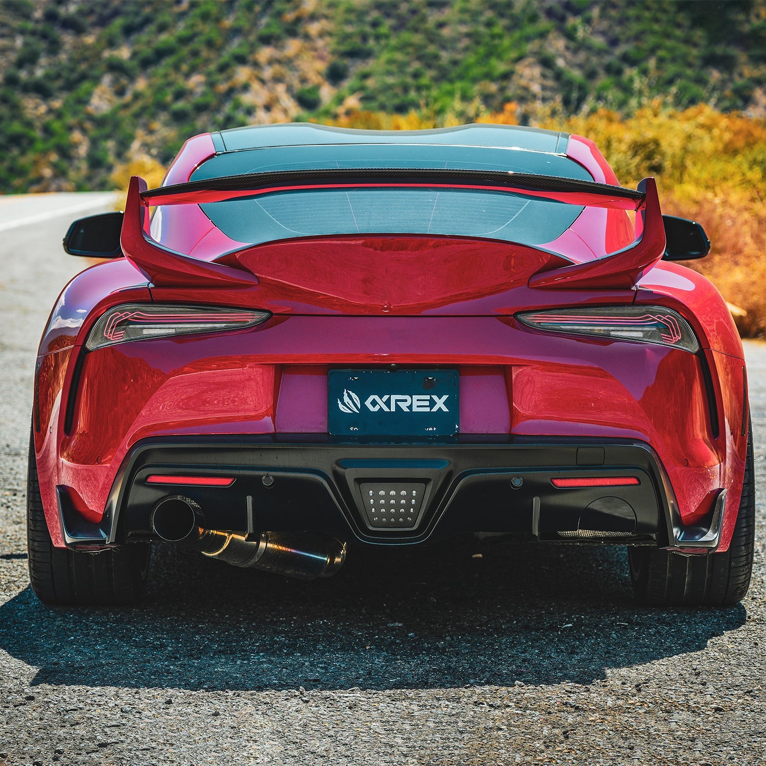 20-25 Toyota Supra CSL Laser Style LUXX-Series LED Tail Lights - Black ...