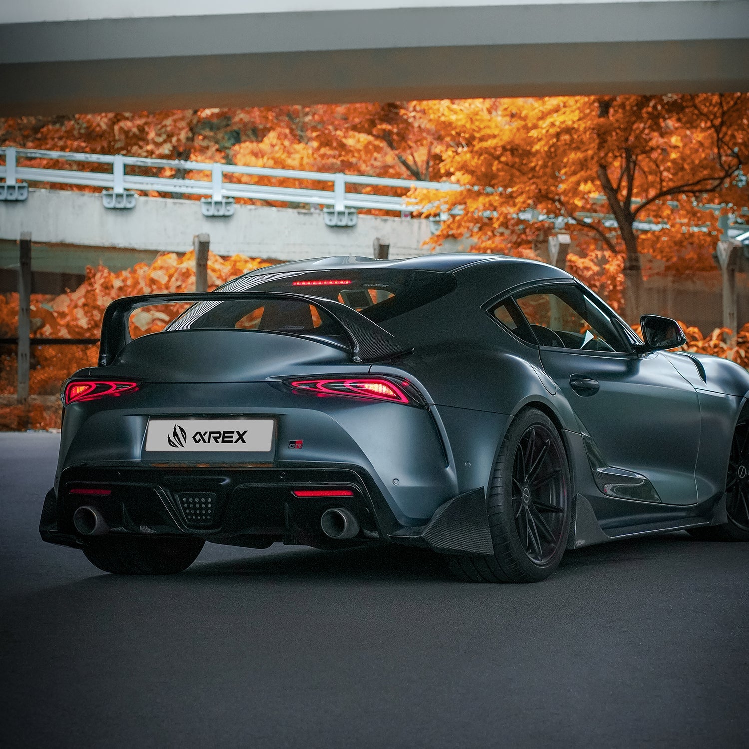 20-26 Toyota Supra FT-1 Style LUXX-Series LED Tail Lights - Alpha Black ...