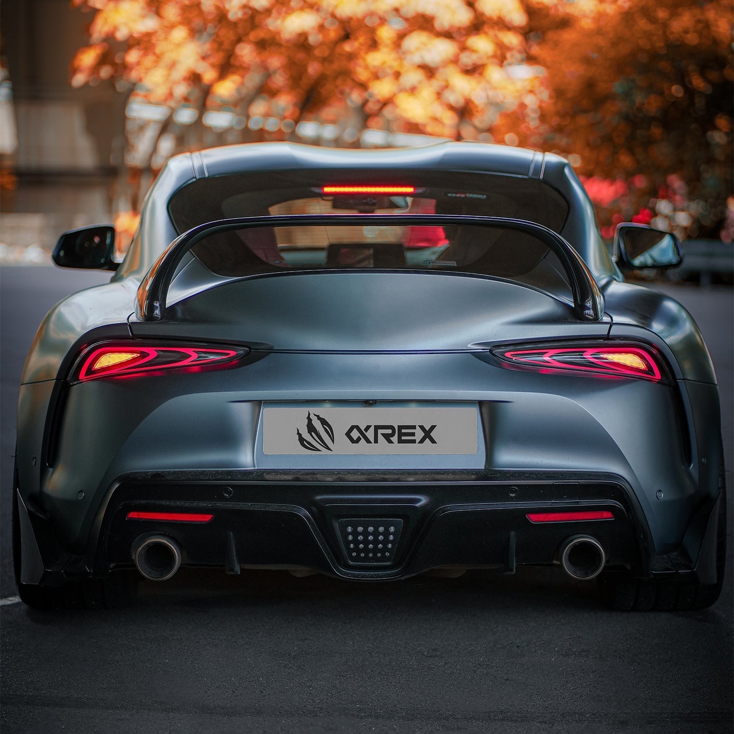20-26 Toyota Supra FT-1 Style LUXX-Series LED Tail Lights - Alpha Black ...