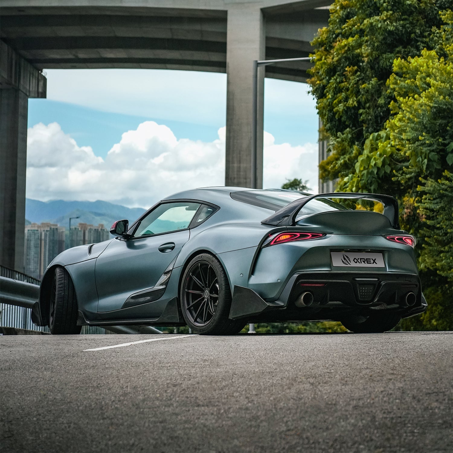20-26 Toyota Supra FT-1 Style LUXX-Series LED Tail Lights - Alpha Black ...