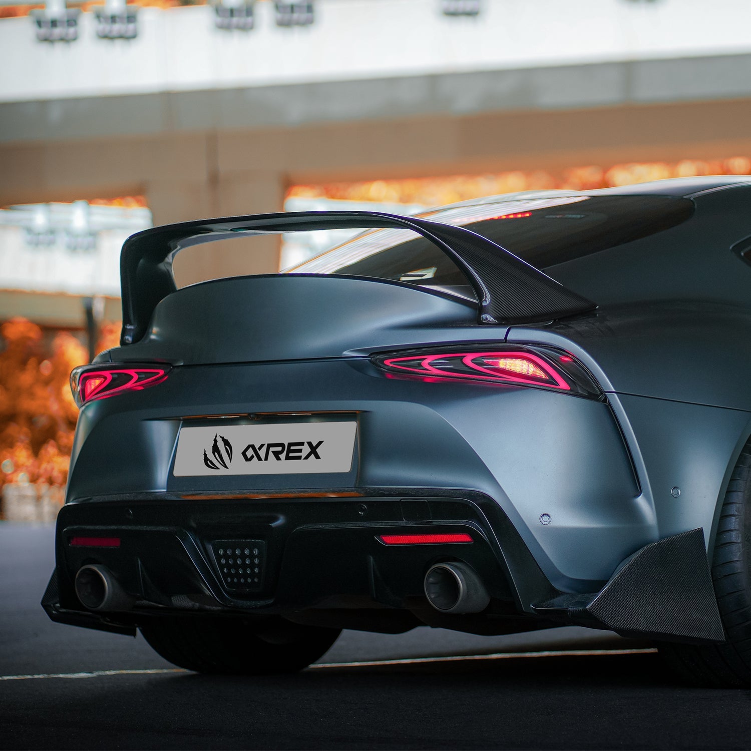 20-26 Toyota Supra FT-1 Style LUXX-Series LED Tail Lights - Black ...