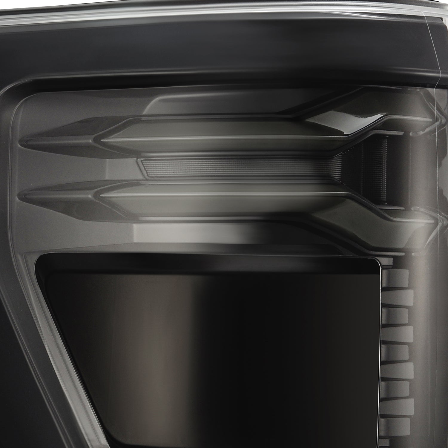 21-23 Ford F150 (with BLIS) LUXX-Series LED Tail Lights Alpha-Black ...