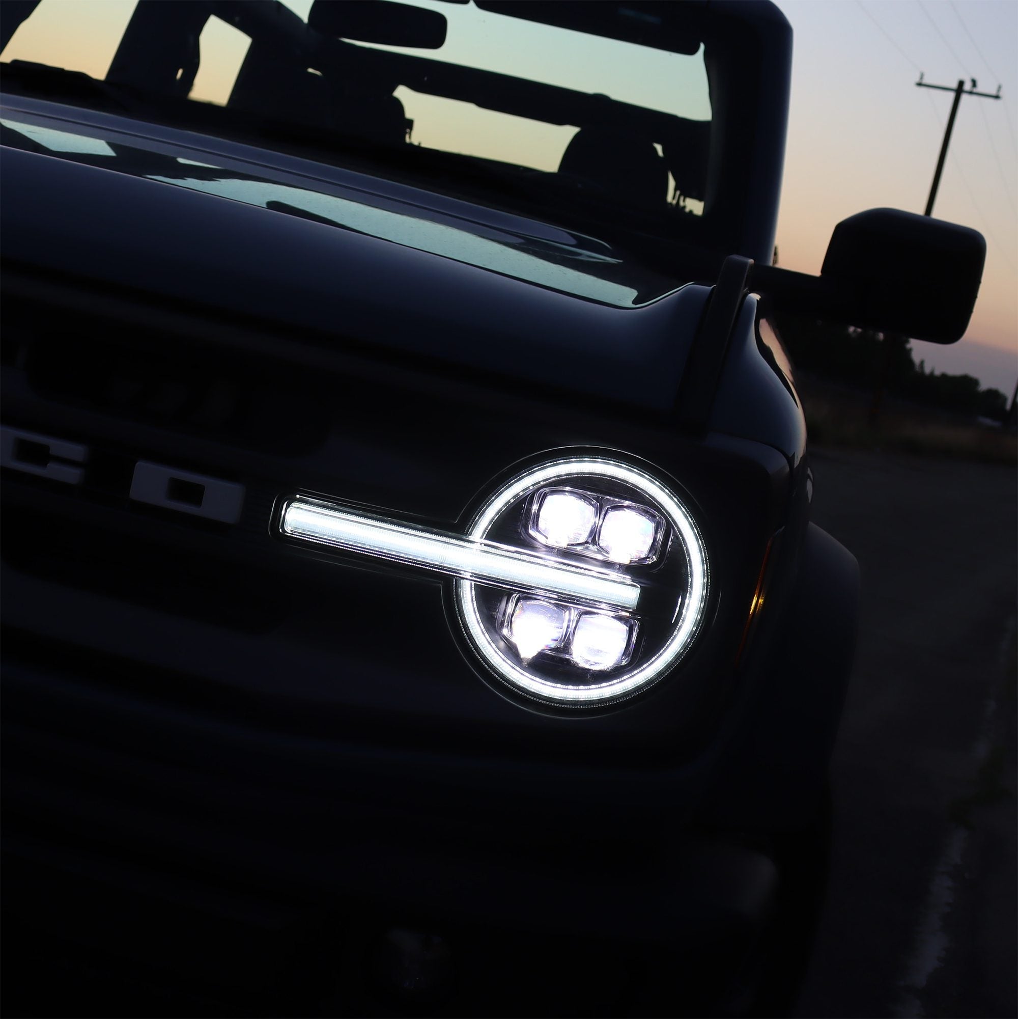 21-24 Ford Bronco / 22-24 Bronco Raptor NOVA-Series LED Projector ...
