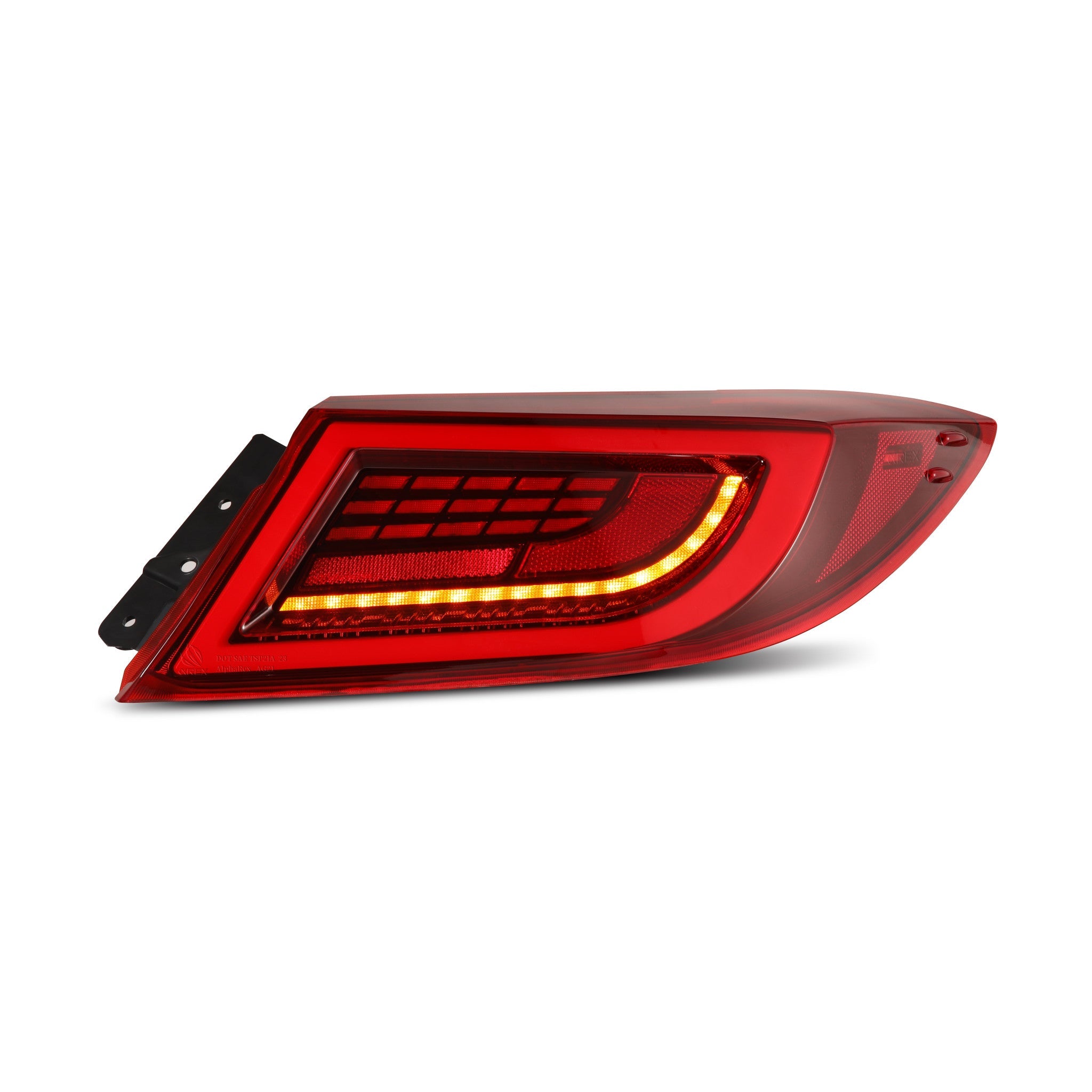 21-24 Toyota GR86/Subaru BRZ LUXX-Series LED Tail Lights Vivid Red ...
