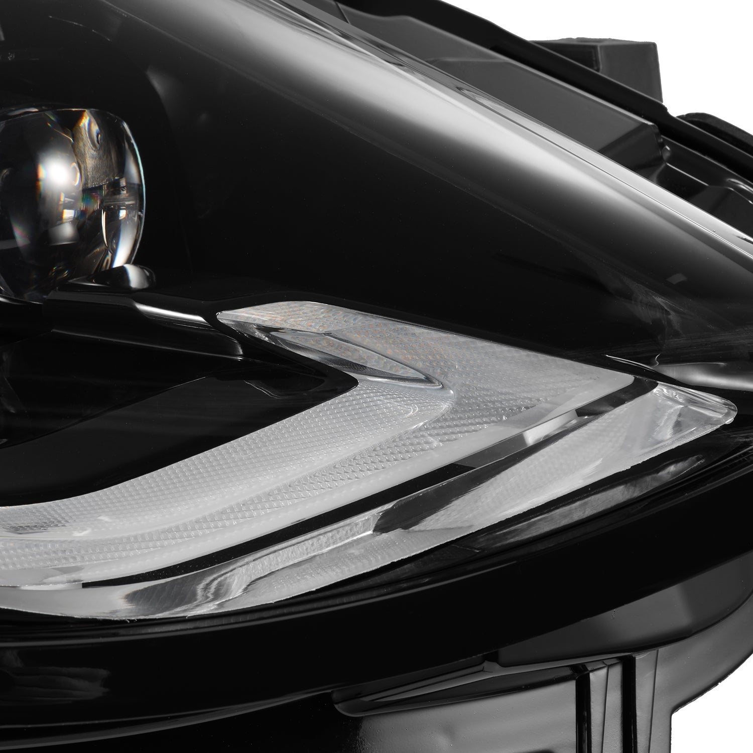 23-26 Nissan Z NOVA-Series LED Projector Headlights Alpha-Black | AlphaRex