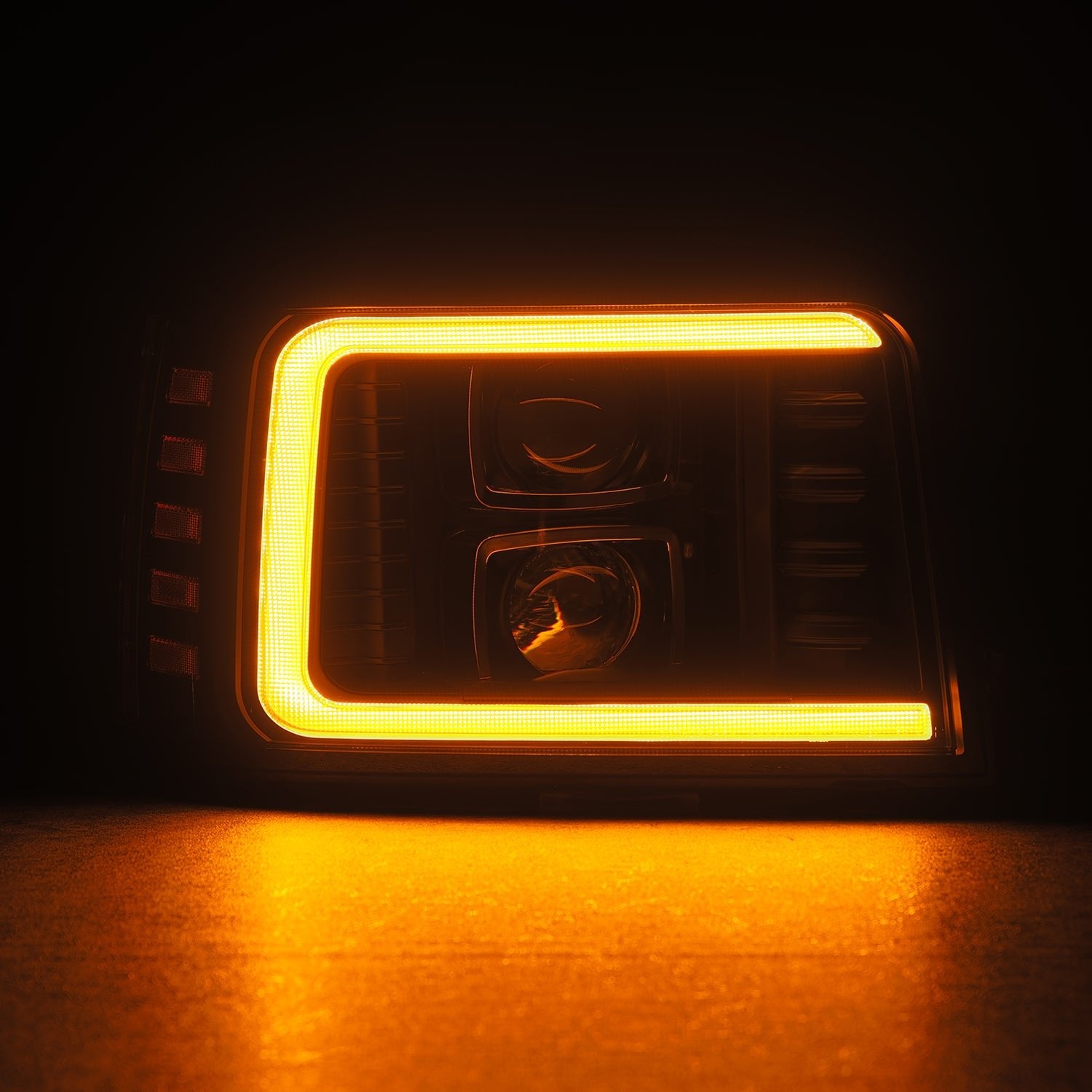 92-96 Ford OBS F-Series/Bronco LUXX-Series LED Projector Headlights ...