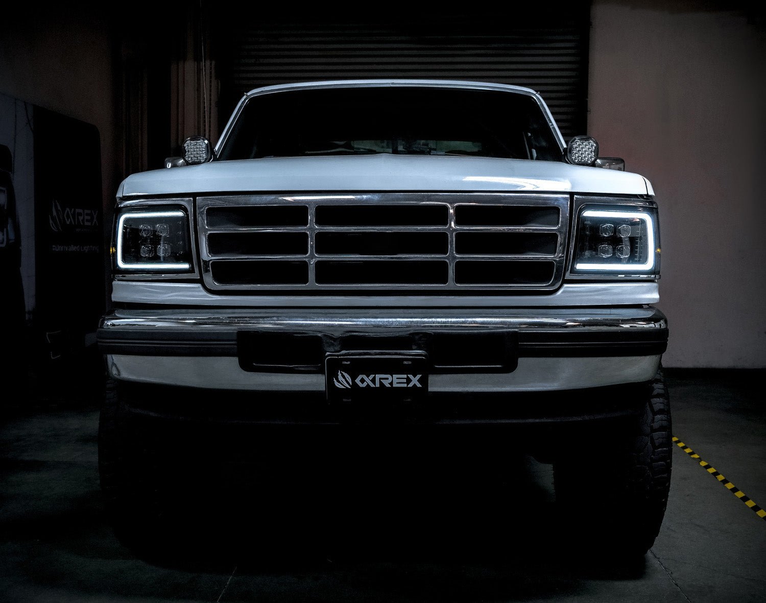 92-96 Ford OBS F-Series/Bronco NOVA-Series LED Projector Headlights ...