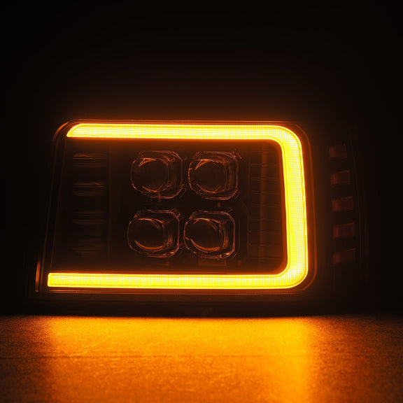 92-96 Ford OBS F-Series/Bronco NOVA-Series LED Projector Headlights ...