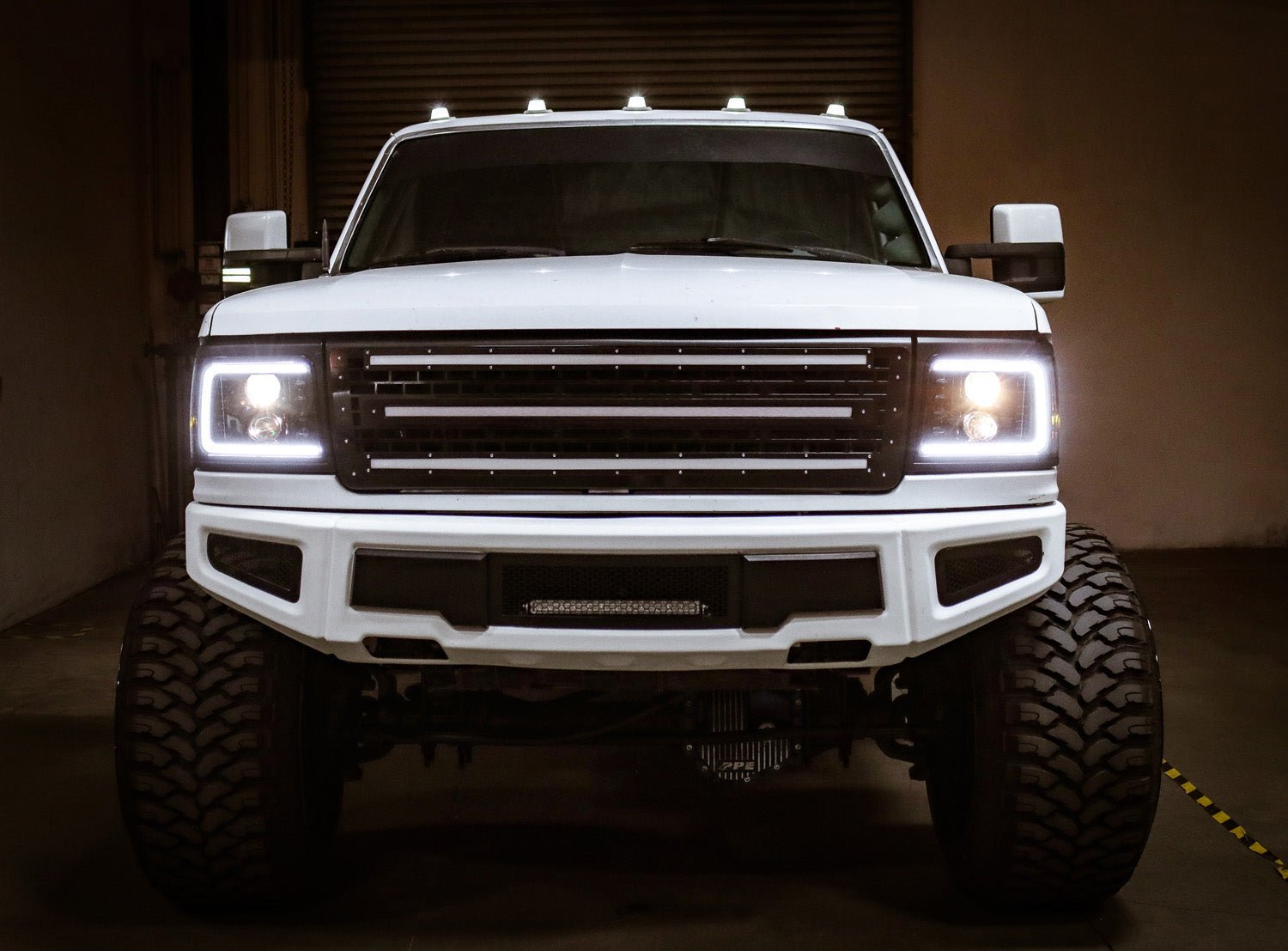 92-96 Ford OBS F-Series/Bronco PRO-Series Halogen Projector Headlights ...